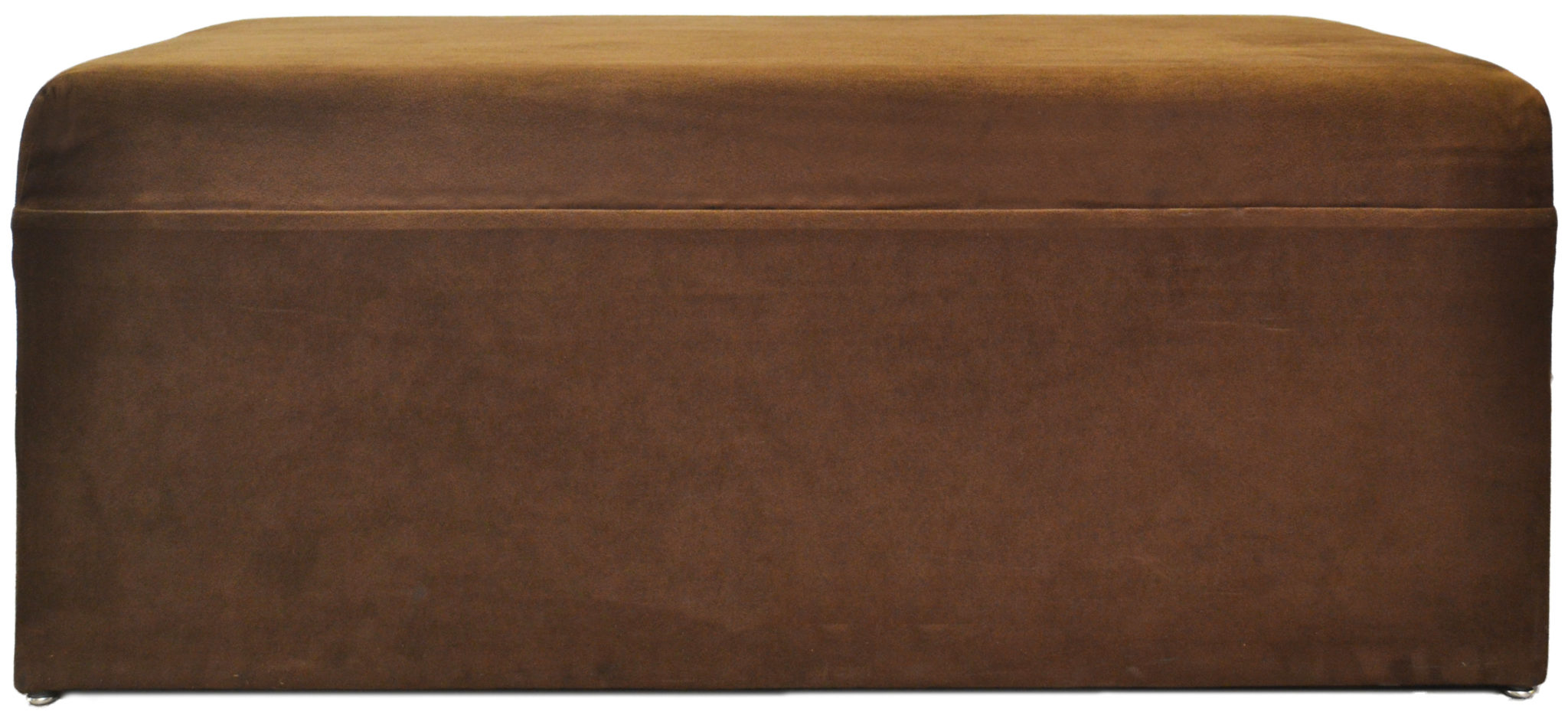 Eco Ottoman - Chocolate Suede - DESIGNER8*