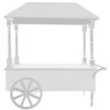 Riley Cart - White Lacquer - DESIGNER8*